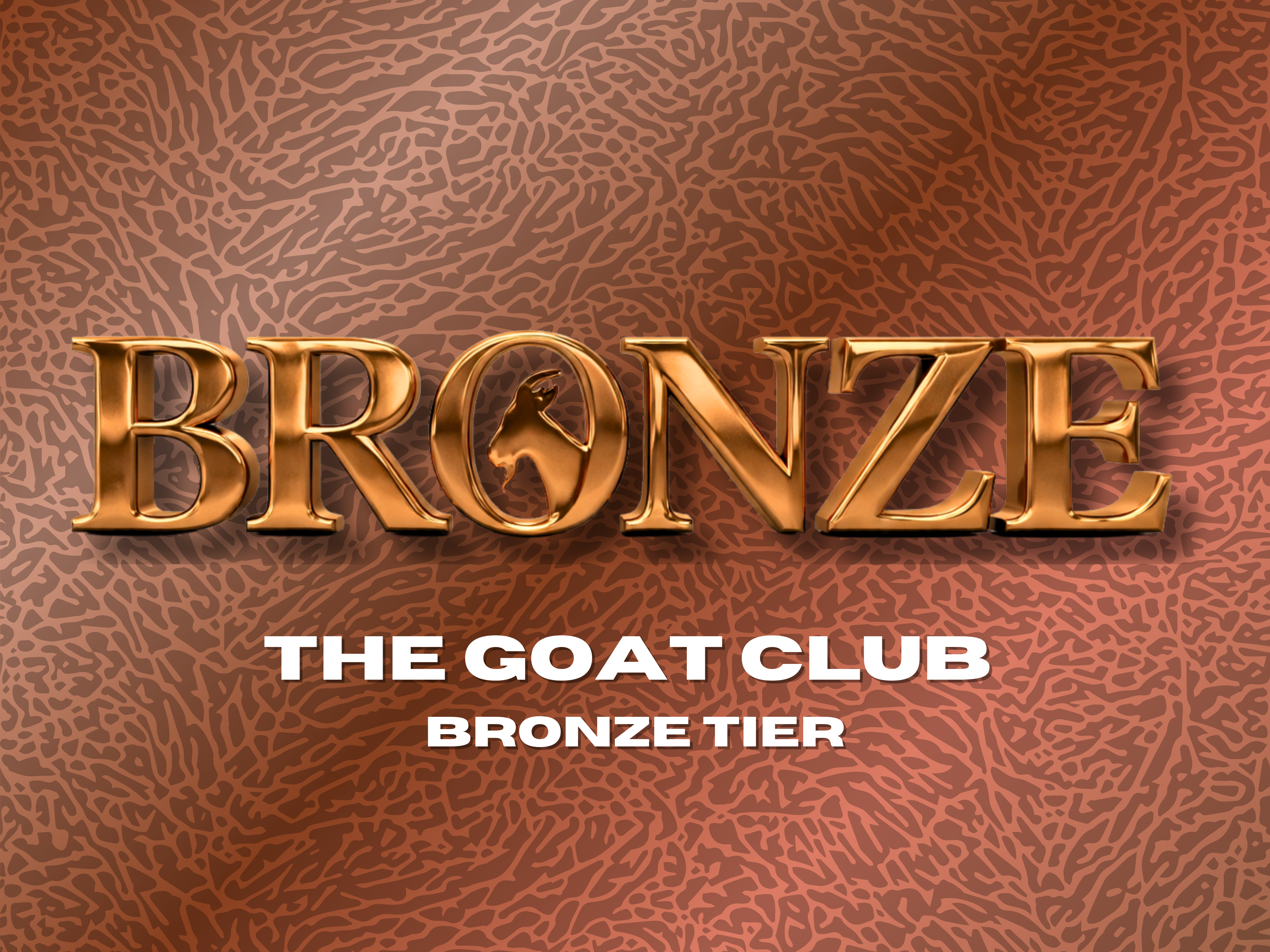 THE GOAT CLUB - BRONZE TIER – GOATED GOLF